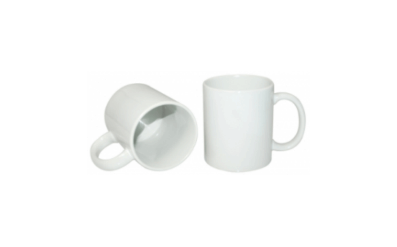 White Plain Mugs 11 Oz (sublimable product) - MMN Statement Creative
